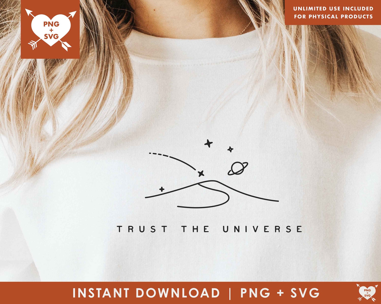 Trust the Universe Svg Png Moon Svg Star Svg Celestial Svg - Etsy