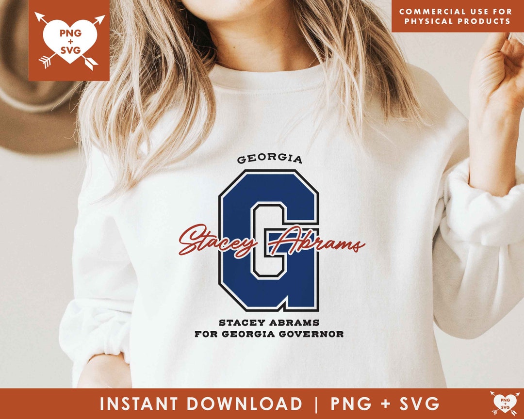 Stacey Abrams SVG PNG, Voting SVG, Georgia Svg, Midterms 2022 Svg Png ...