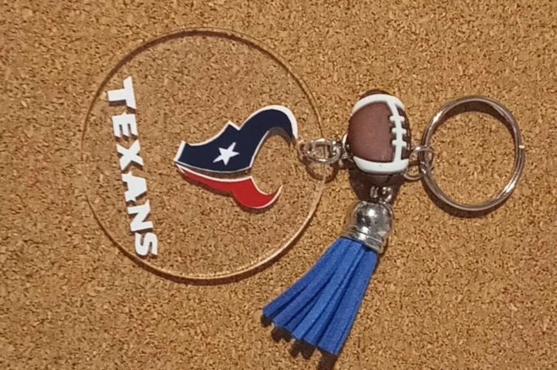 Sports Keychains houston Astros, Dallas Cowboys, Houston Texans or ...