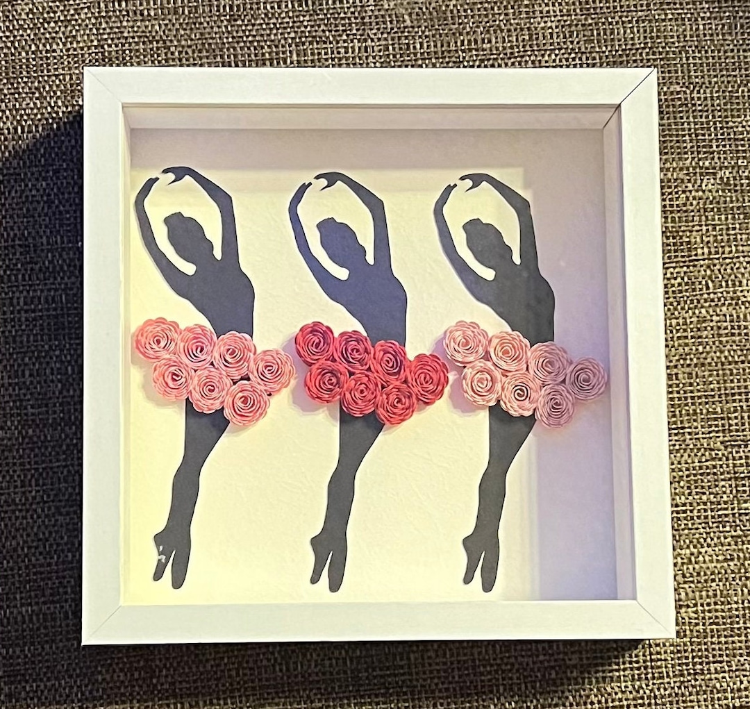 Custom Ballerina Shadow Box | Gift for Dancer | Gift for Dance ...