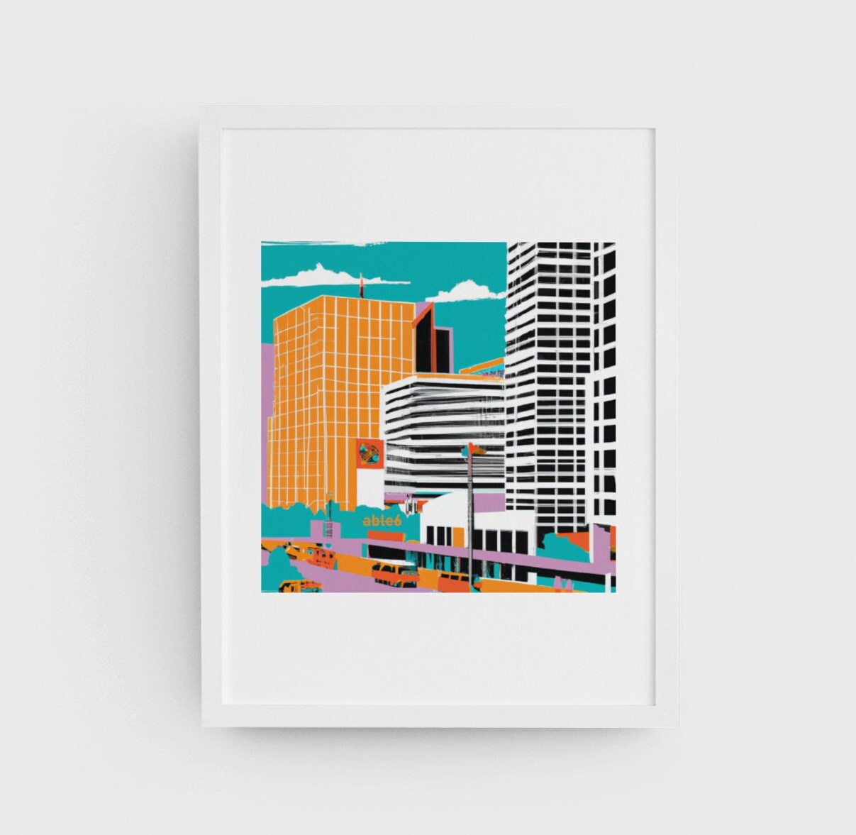 Tysons Corner, Tysons Mclean VA Cityscape Art Prints by Able6 - Etsy