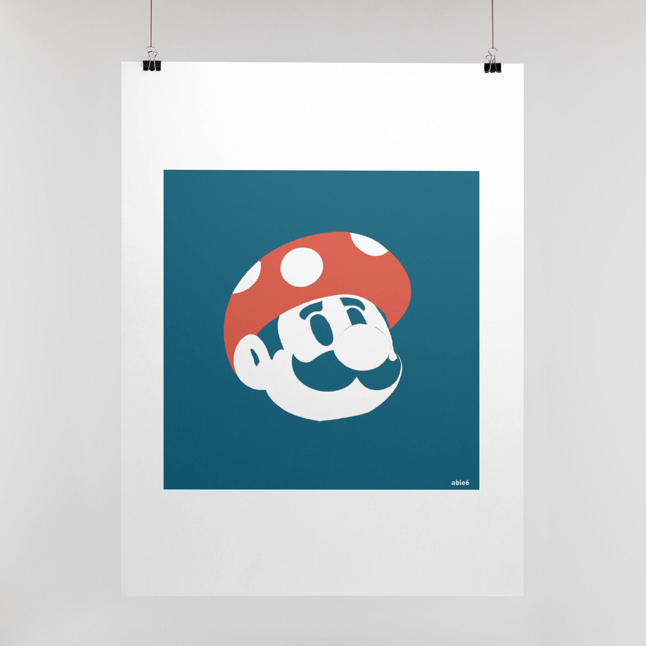Retro Video Game Pac Man Art Print: Pacman, Arcade Decor - Etsy
