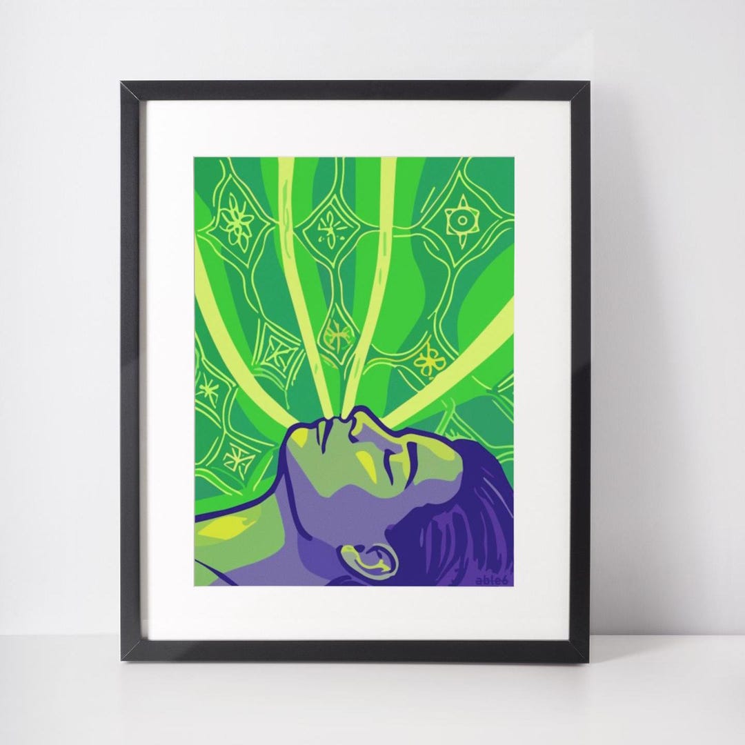 Spiritual Meditation Room Decor Artwork, Holistic Wellness Spiritual ...