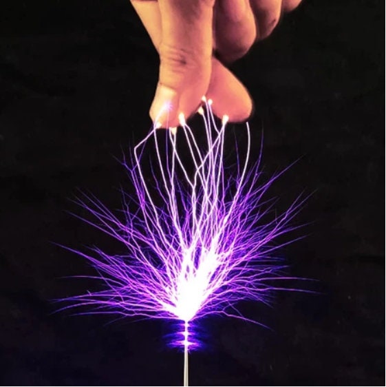Touchable Lightning Bluetooth Music Tesla Coil High Frequency Voltage ...