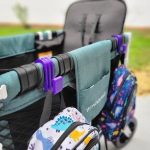 2 (side) Bag Hooks, Wonderfold W-series/wagonsfold L-series/rainbow ...