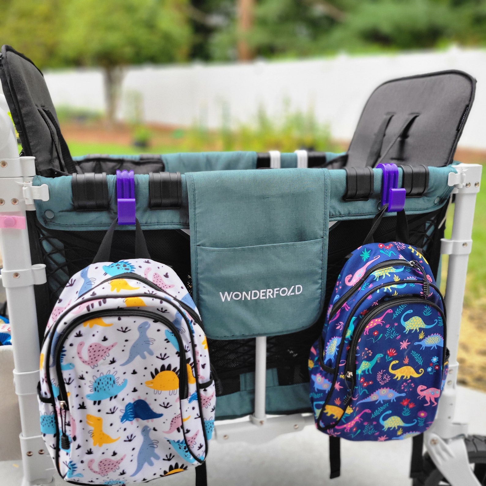 2 side Bag Hooks, Wonderfold W-series/wagonsfold L-series/rainbow Baby ...