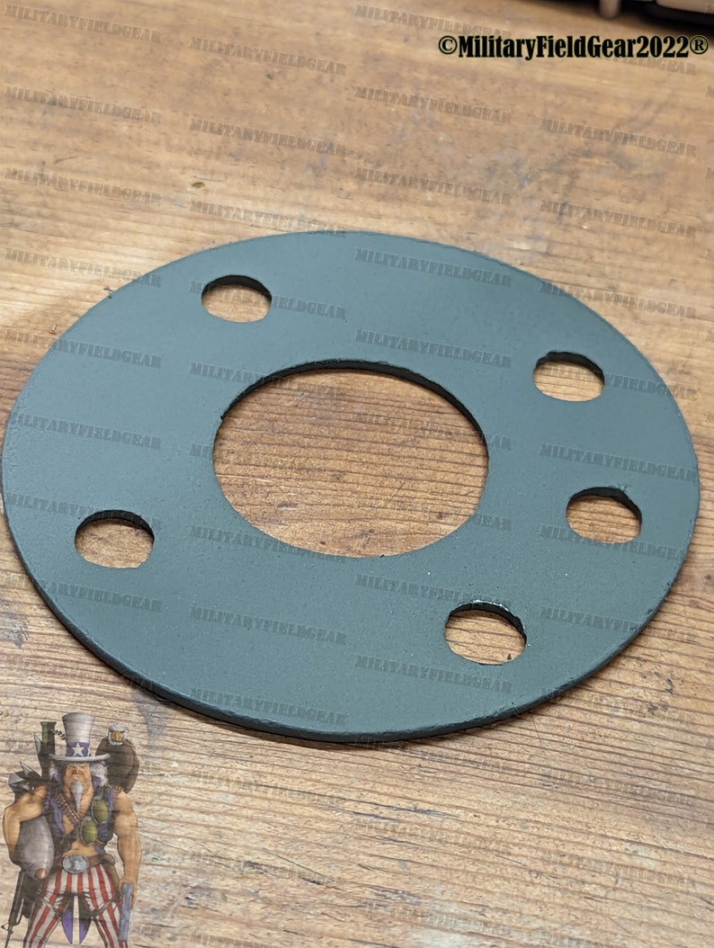 ANTENNA MAST TOWER Steel 5 Hole Guy Rings Military Camo Netting 4ft ...