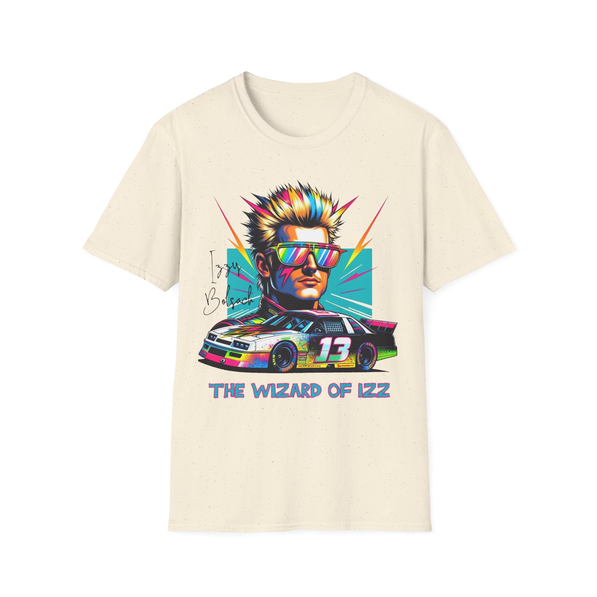 Vintage 'the Wizard of Izz' Izzy Bolsach Racing Tee - Unisex Soft ...