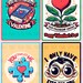 24x BUNDLE! Printable Valentine's Day Cards (2.5"x3.5") - Cute ...