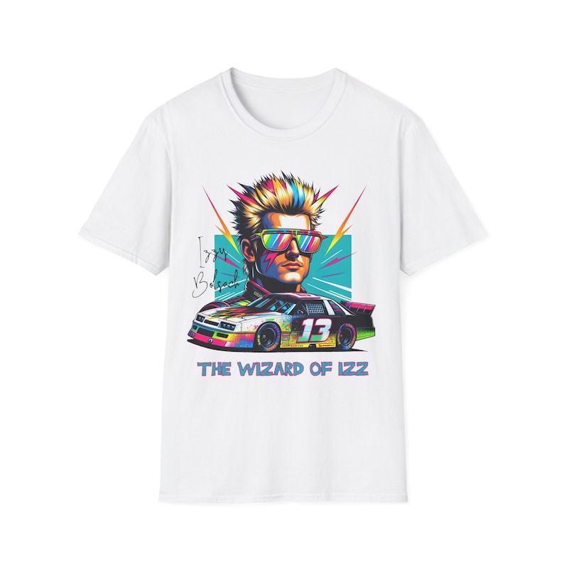 Vintage 'the Wizard of Izz' Izzy Bolsach Racing Tee - Unisex Soft ...