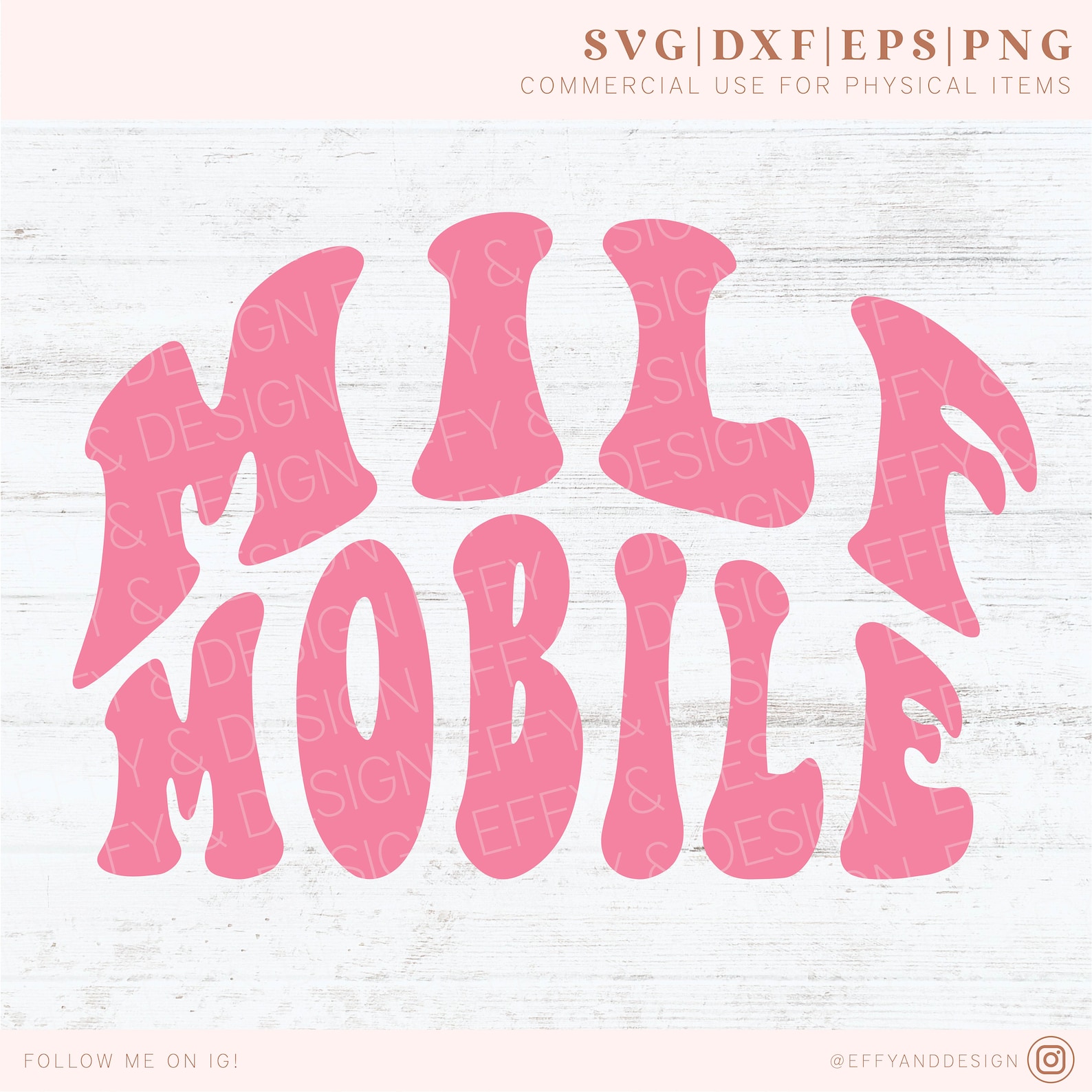 MILF Mobile SVG Funny Car Decal SVG Bumper Sticker Decal Svg Cricut Cut ...