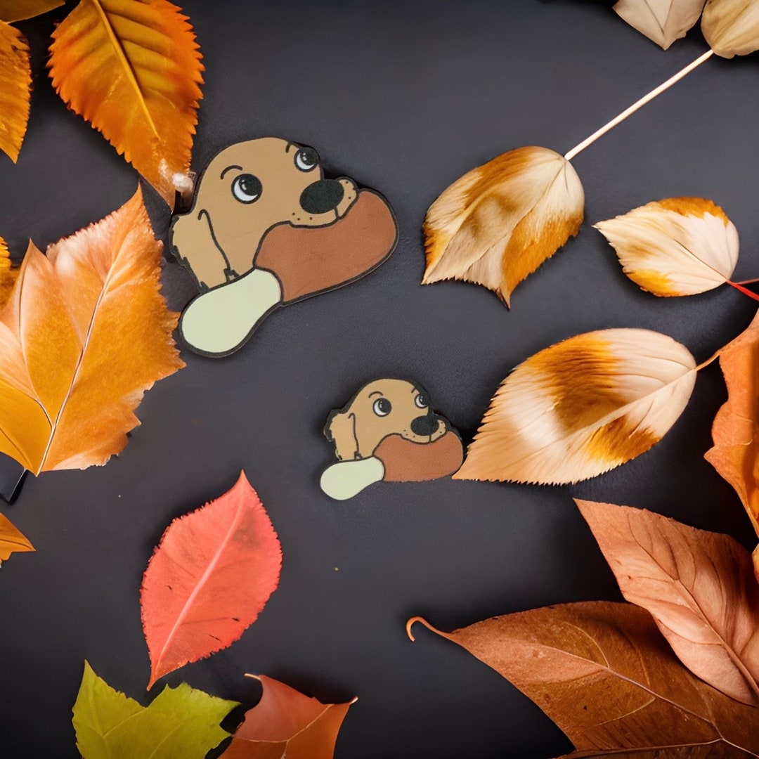 Golden Retriever Holding Turkey Leg Stickers | Cute | Sticker - Etsy