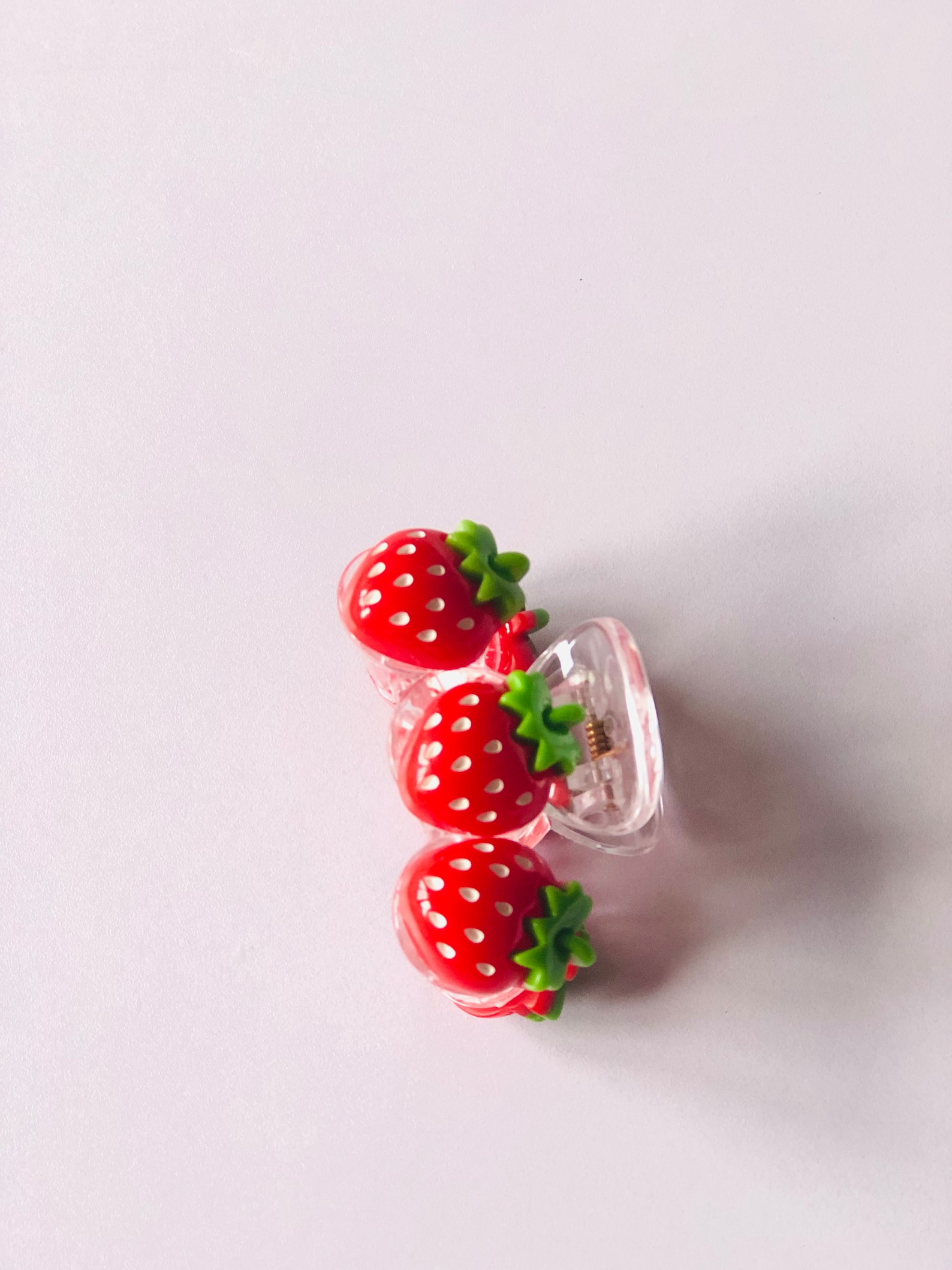 Cute Handmade Strawberry Hair Clip Barrette Korean Strawberry - Etsy Canada