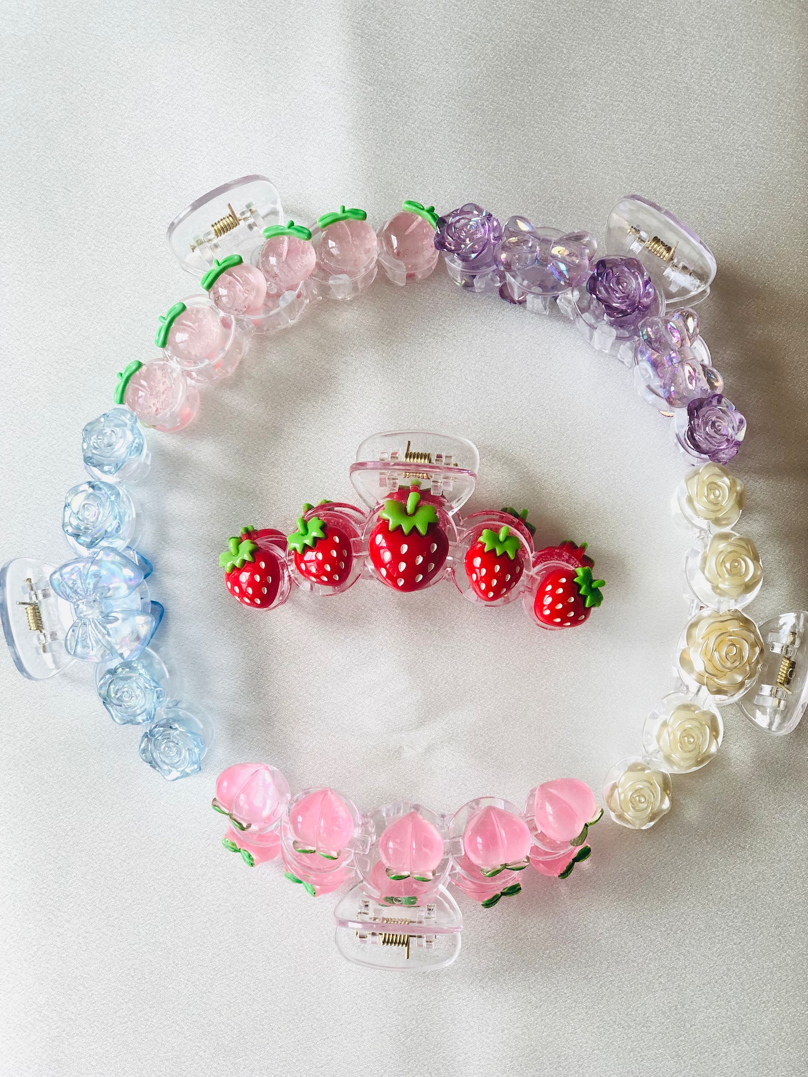 Lovely Cute Sweet Handmade Hair Claw Korean Style Hair Clip - Etsy