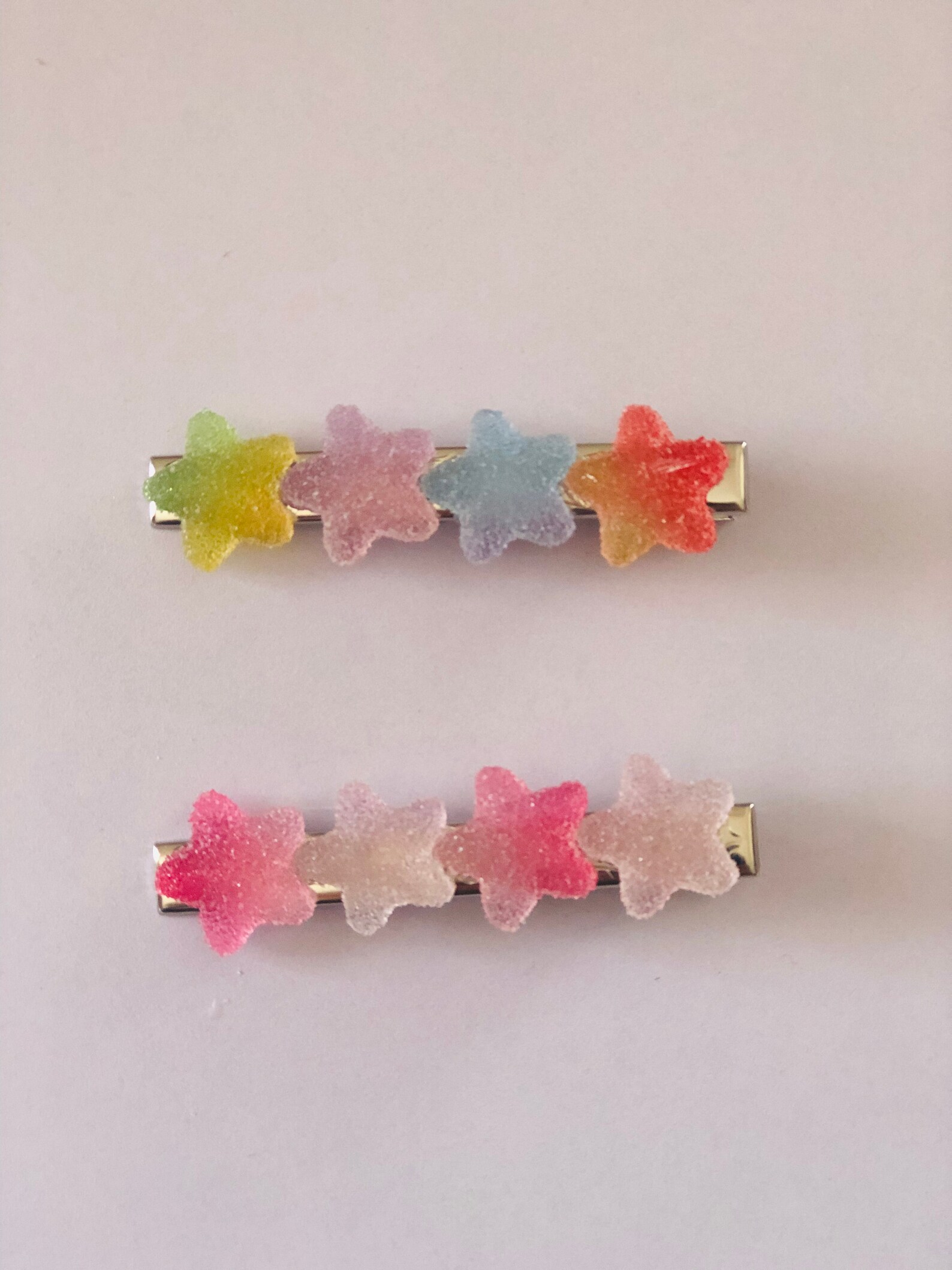 Multi-pack Gummy Candy Hair Clips - Create Sweet Hair Styles - Etsy