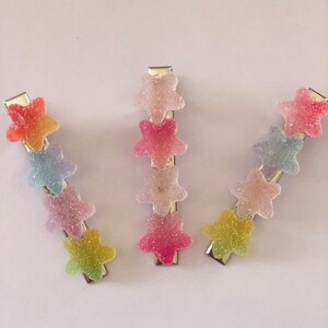 Multi-pack Gummy Candy Hair Clips - Create Sweet Hair Styles - Etsy