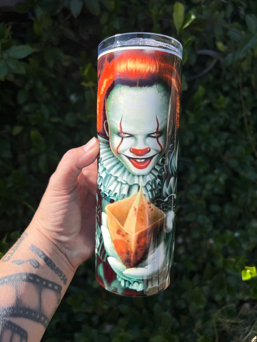 The Pennywise Halloween Drink Tumbler - Etsy