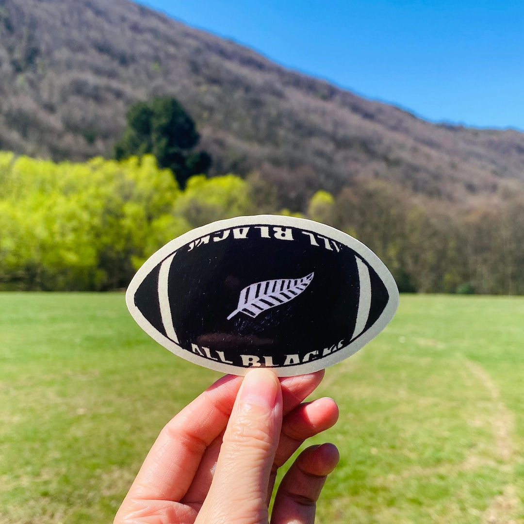 Sticker Rugby, Waterproof Sticker, New Zealand Sticker, Gift for Rugby ...