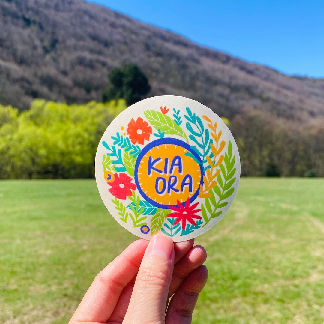 Sticker | Kia Ora, Waterproof Sticker, New Zealand Sticker, Gift, NZ ...