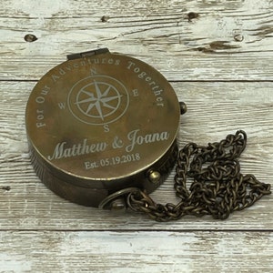 Compass for Father's Day, Gift for Dad, Engraved Compass for Him ...
