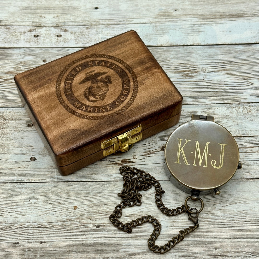 COMPASS Customized Compass Personalized Compass Engraved - Etsy