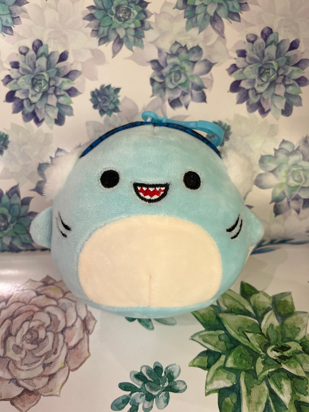 Gordon the Shark Squishmallow Christmas Ornament 4 Custom - Etsy