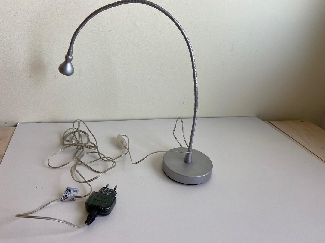 Jufhamvintage- Vintage IKEA Jansjo Desk Lamp - Aluminium Colored ...