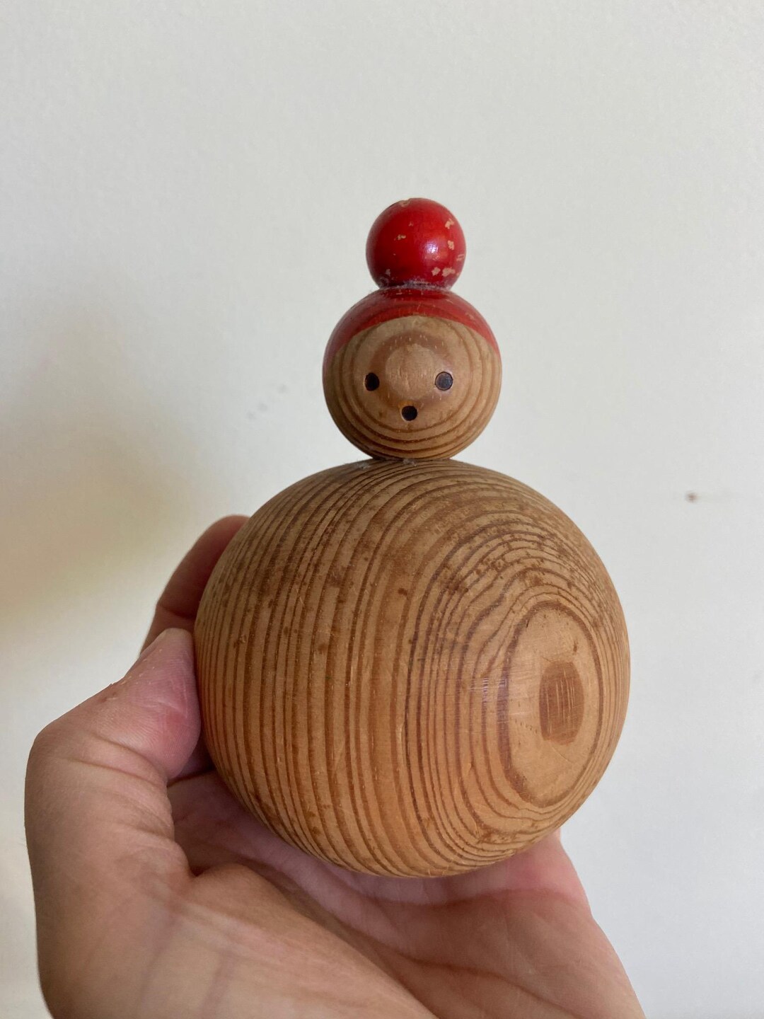 Jufhamvintage- Vintage Aarikka Finland Wooden Tumble Toy- Wooden ...