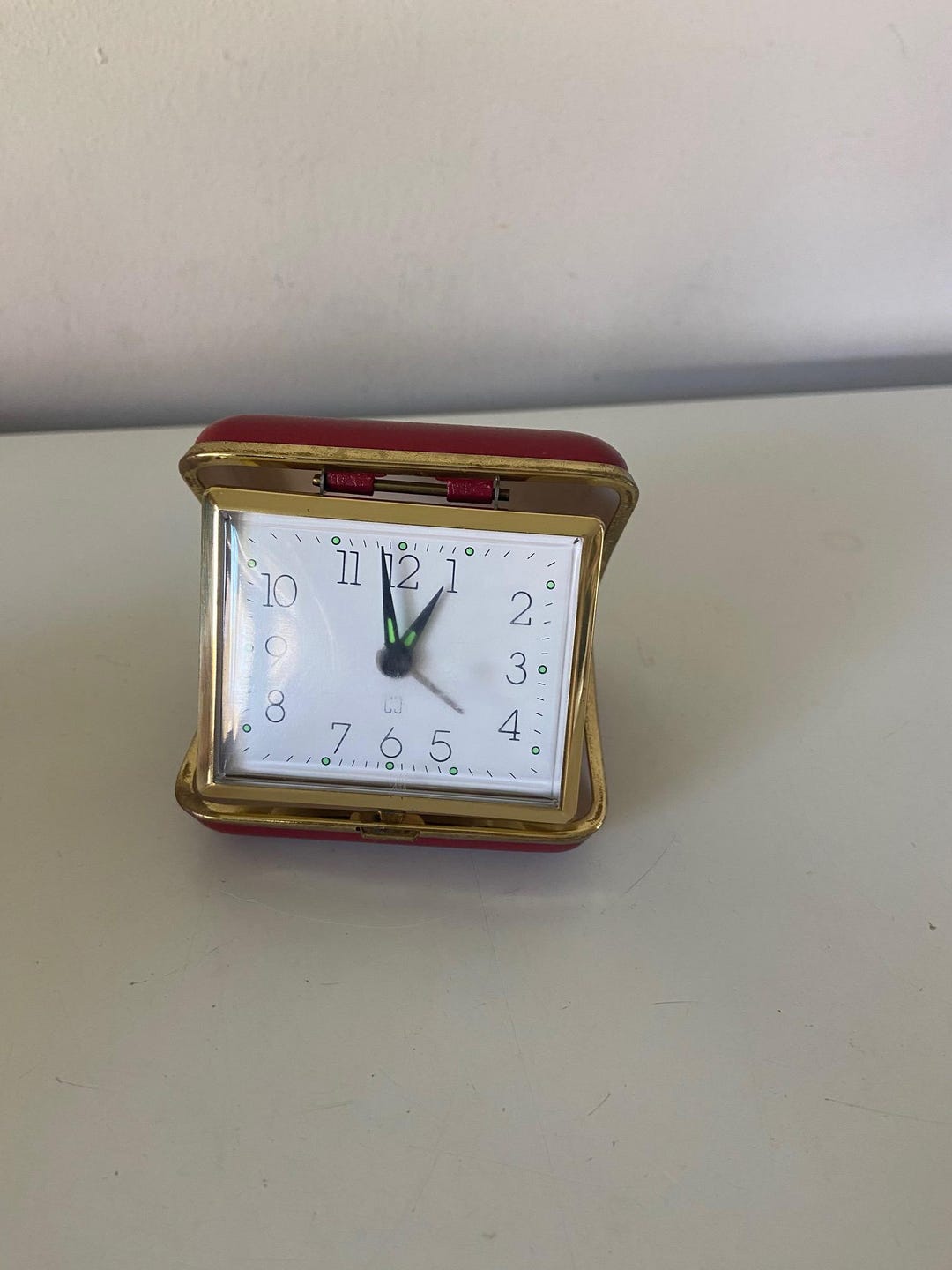 Jufhamvintage- 60s Travel Alarm Clock - Hema Holland Mechanical Alarm ...
