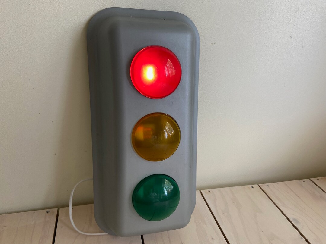 Vintage Ikea Traffic Light Lamp – 90s Plastic Wall Light V0010 - Etsy