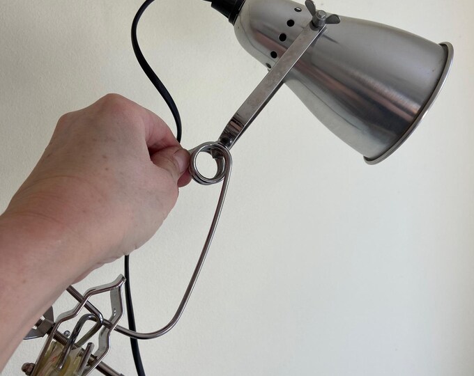Jufhamvintage- Vintage Ikea Fas Clamp Spotlight- 90s Aluminum & Metal ...