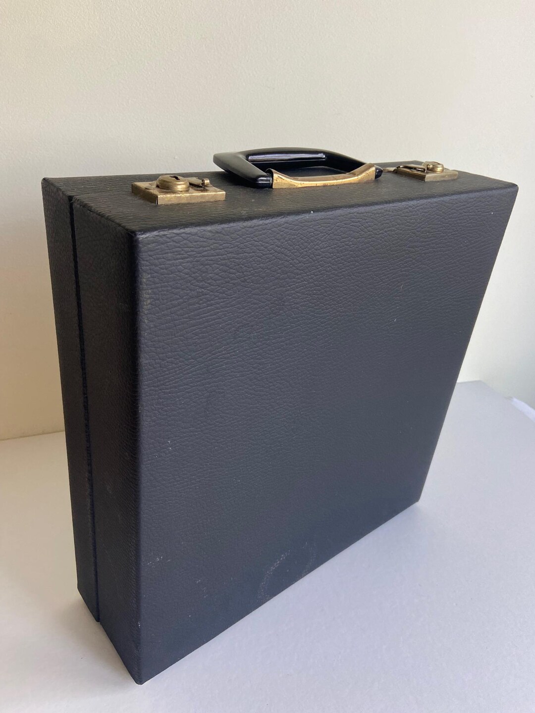 Jufhamvintage- Vintage Record Case - Vinyl Record Storage Case- Vintage ...