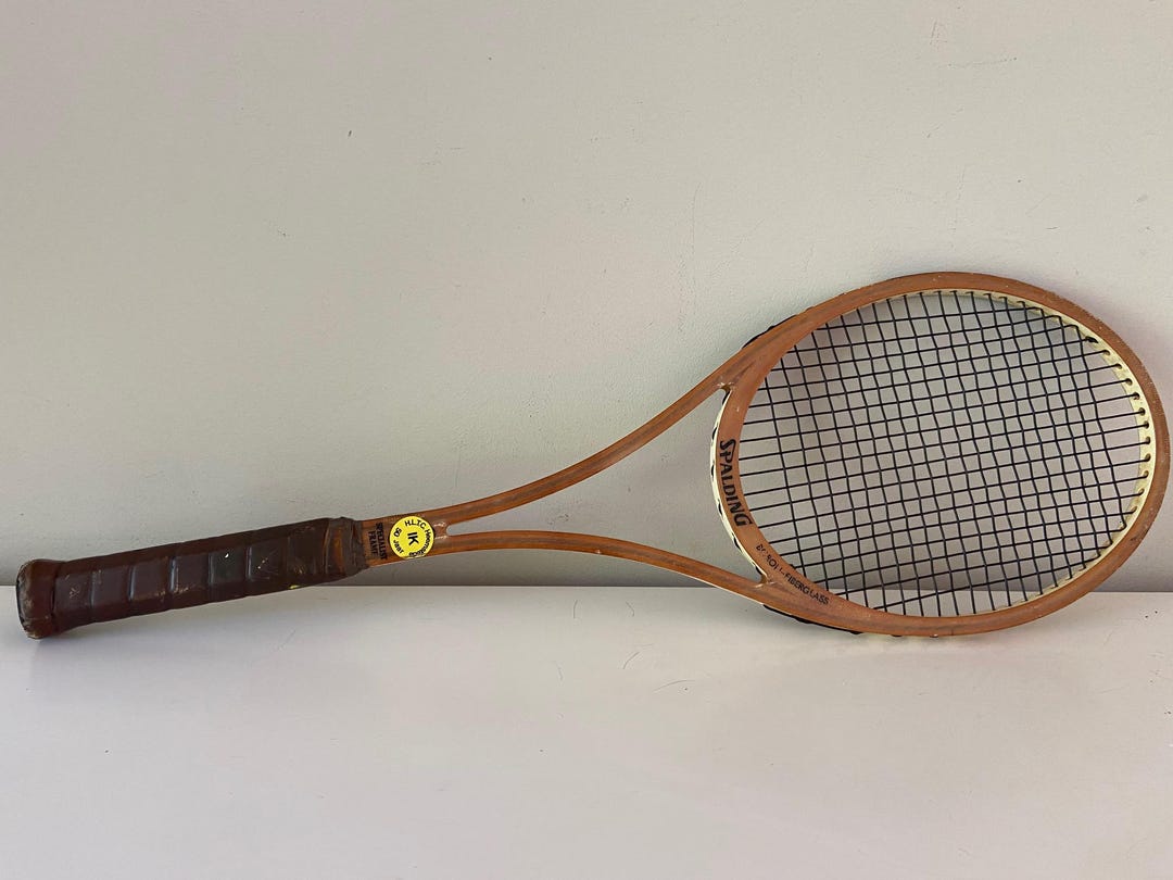 Vintage Spalding Wood Tennis Racket: Handcrafted Display Piece - Etsy