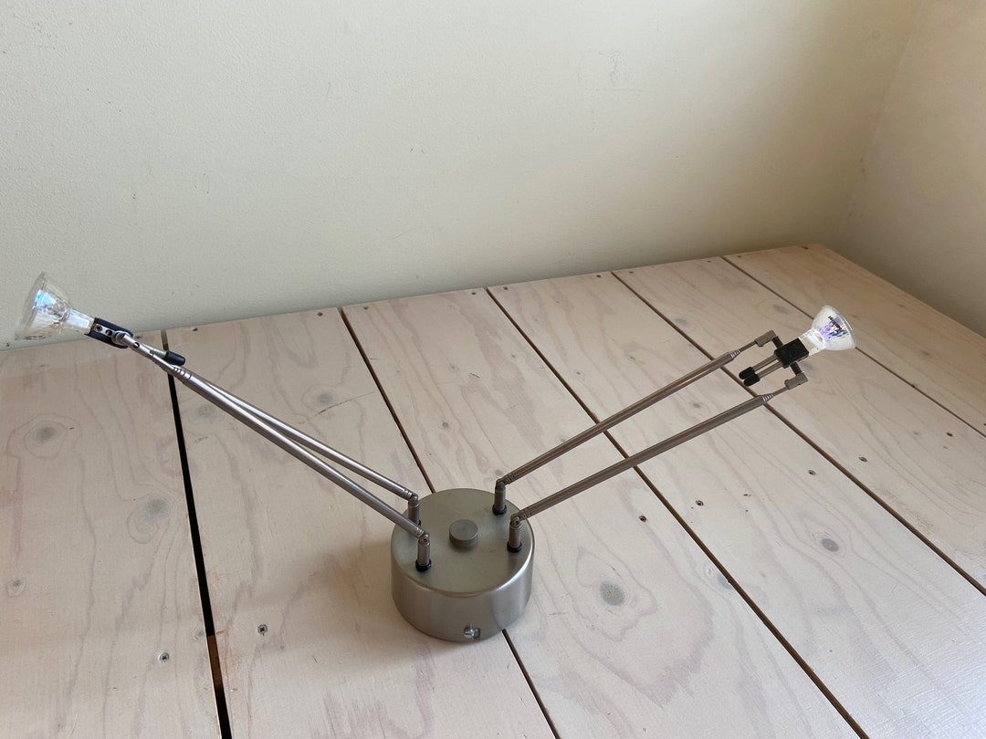 Jufhamvintage- Vintage Halogen Telescope Ceiling Lamp- Minimalist 80s ...