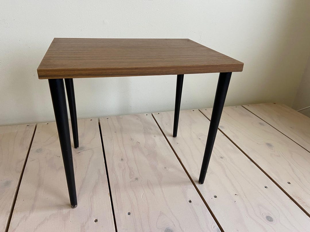 Jufhamvintage- Vintage Side Table - 70s Coffee Table - Wooden Side ...