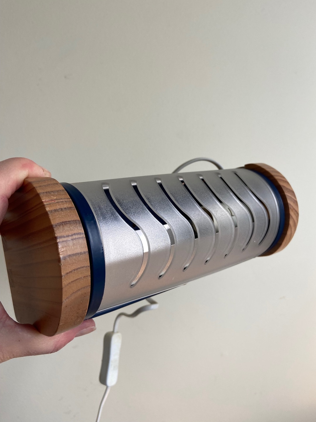 Vintage Ikea Tassa Wall Lamps: 90s Wooden Bedside Reading Lights (set ...