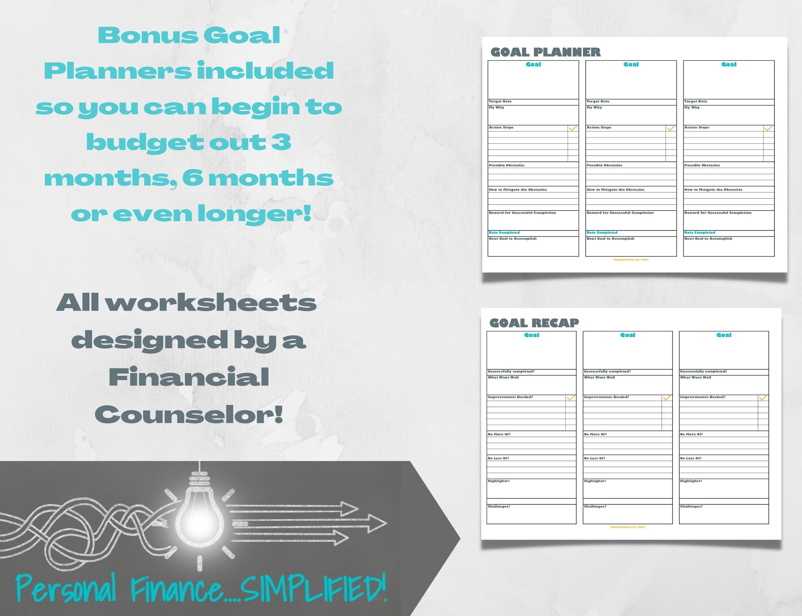 BASIC BUDGET PLANNER | Beginner Budget Planner | Budget Essentials ...