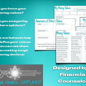 Money Values | Money Emotions | Emotional Spending Worksheet - Etsy