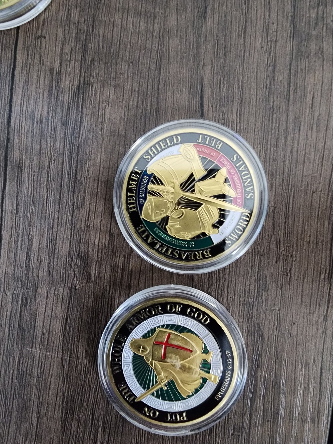 Armor of God Coin - Etsy