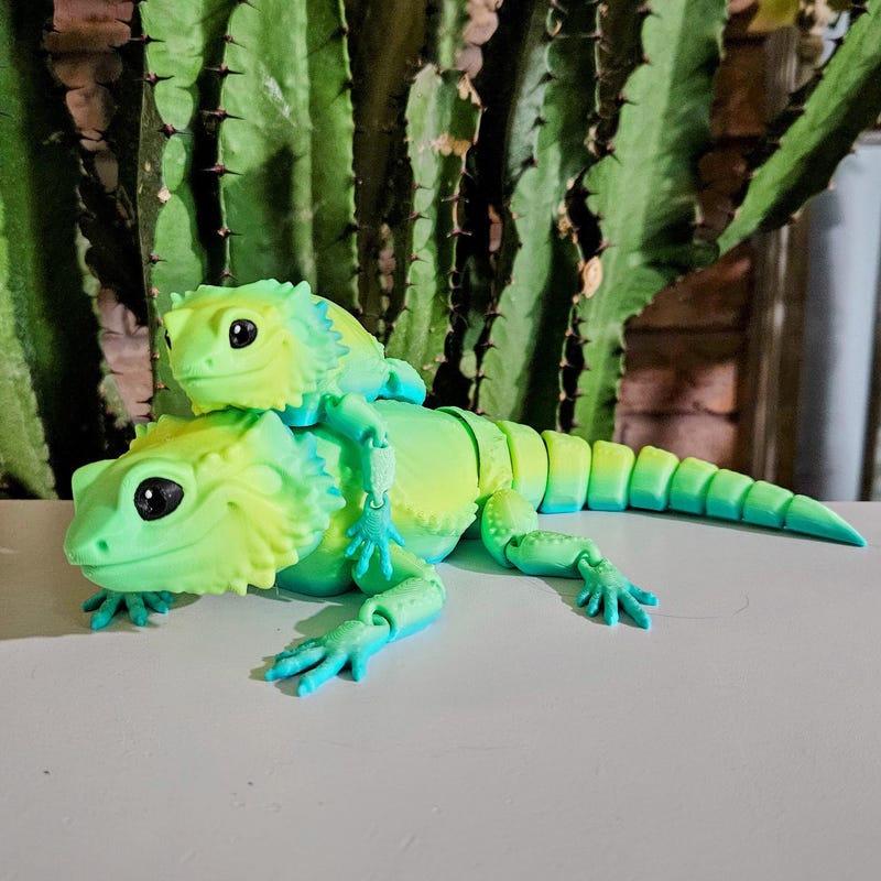 Realistic 3d Lizards - Etsy