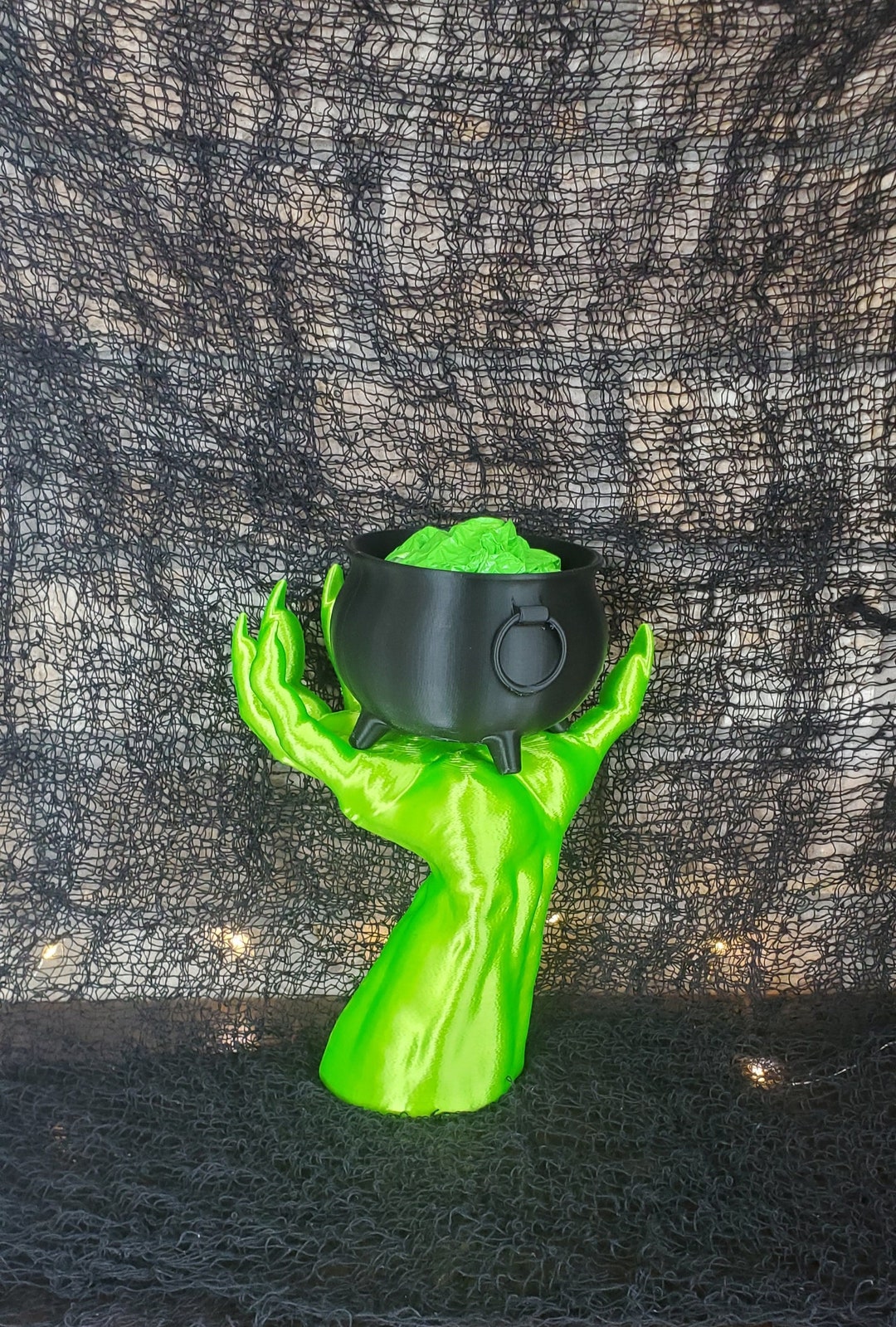 Witch's Demon Hand / Satanic 3D Printed Decor Wall Hanging - Etsy