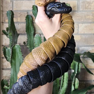 3D Printed Articulated Ball Python Snake: Fidget Desk Toy - Etsy