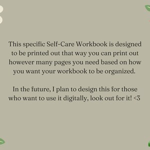 Self Care Workbook Mood Tracker Gratitude Journal Wellness Activity ...