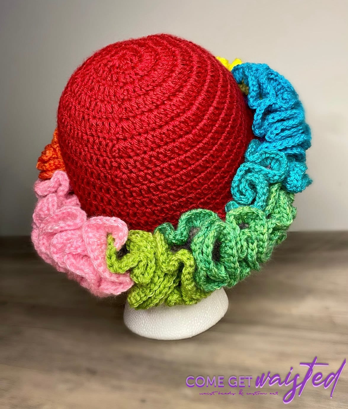 Crochet Ruffle Hat - Etsy