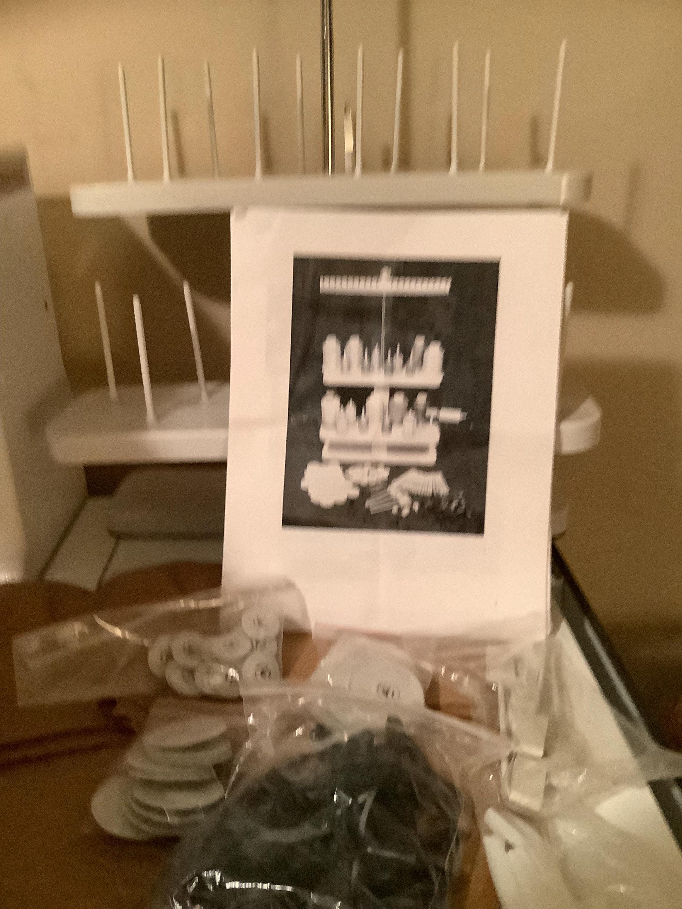 20 Spool Thread Stand With Accessories for Embroidery - Etsy