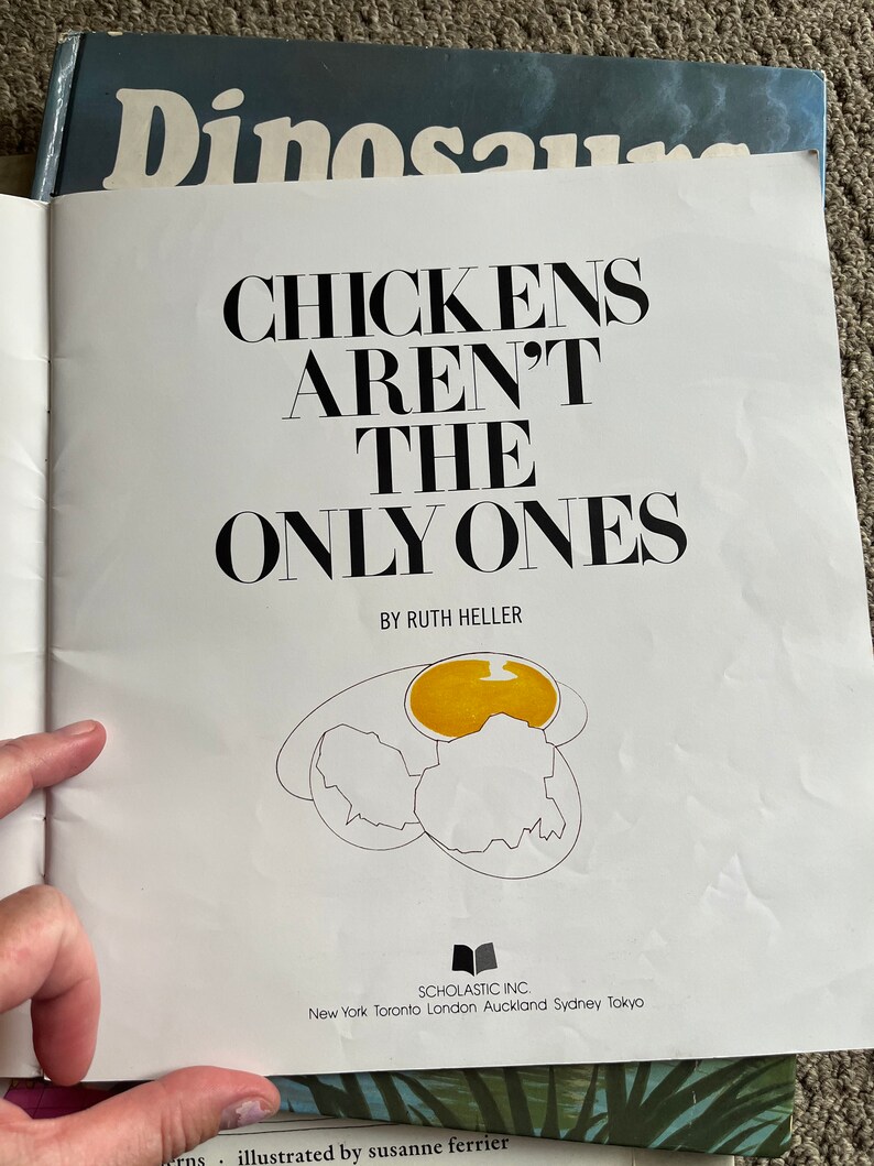 Chickens Aren't the Only Ones by Ruth Heller - Etsy