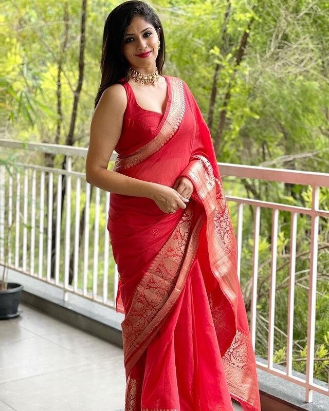Beautiful Red Sarees