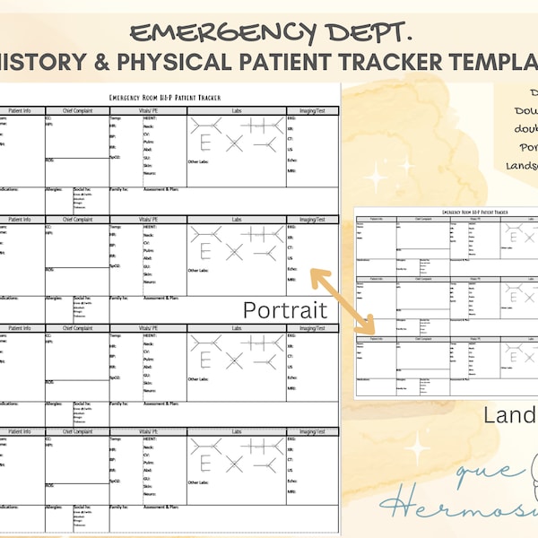 Patients Tracker - Etsy