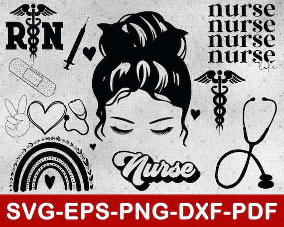 Nurse Svg Bundle Nurse Life Medical Svg Instant Download | Etsy