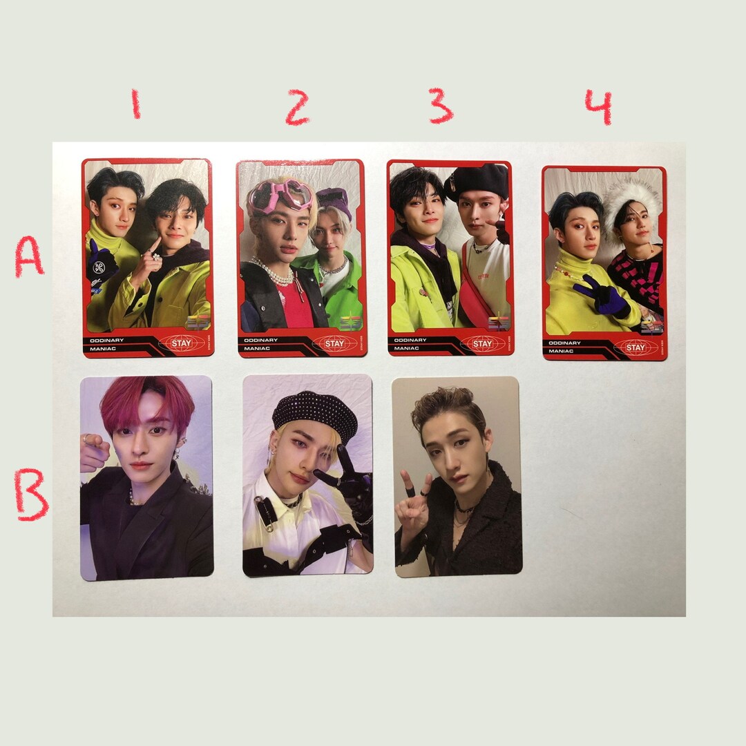 Stray Kids Oddinary Album Photocards OFFICIAL - Etsy